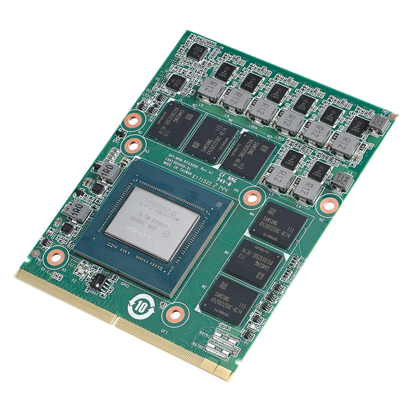 SKY-MXM-RTX3000 - MXM 3.1 Type B NVIDIA® Quadro® Embedded RTX3000 with DP 1.4a - 研华